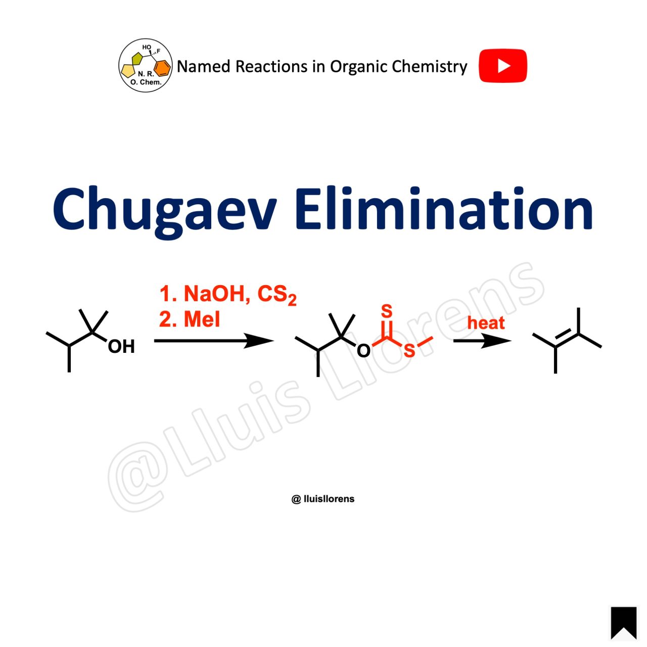 Chugaev Elimination - NROChemistry