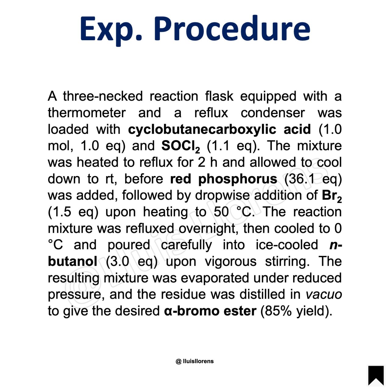 Hell-Volhard-Zelinsky Reaction | NROChemistry