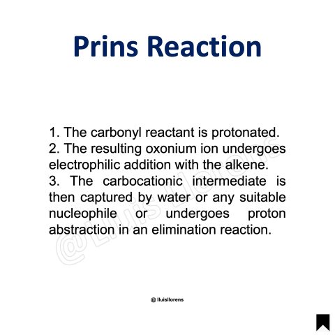 Prins Reaction | NROChemistry