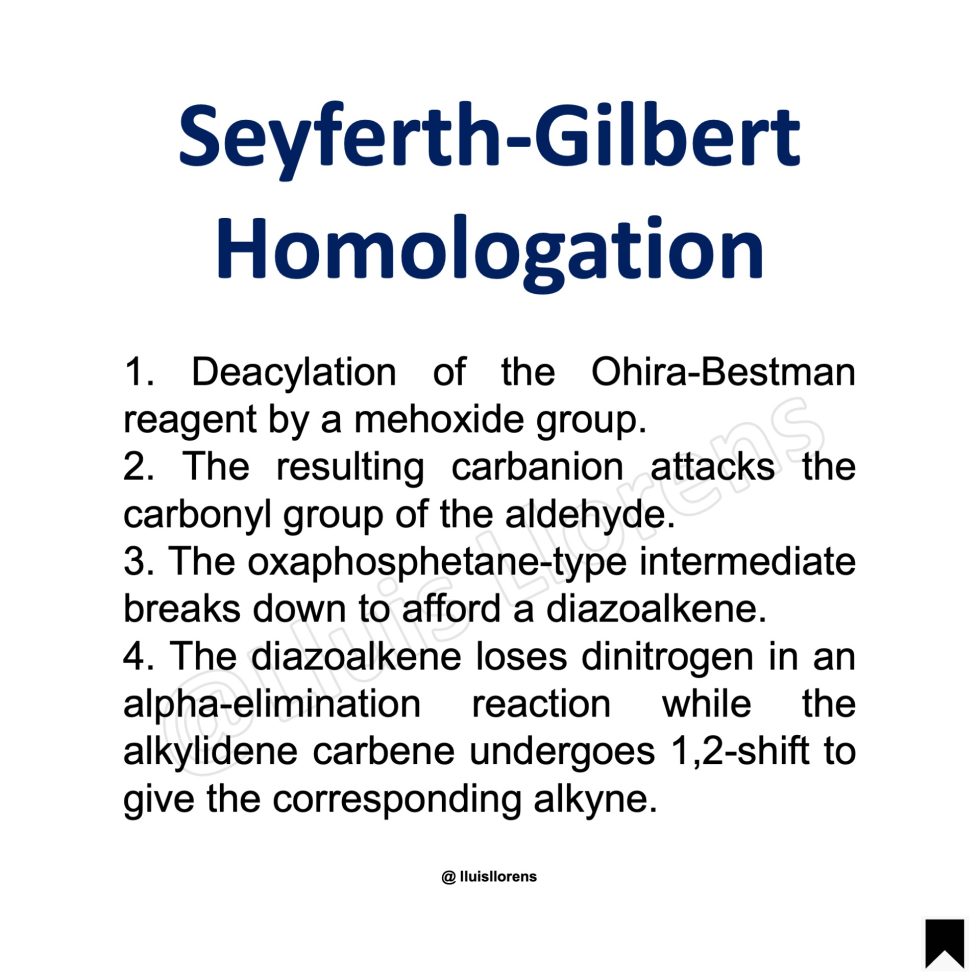 Seyferth-Gilbert Homologation - NROChemistry